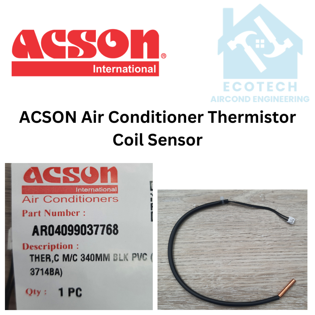 ORIGINAL Air Conditioner Thermistor Coil Sensor (ACSON / PANASONIC ...