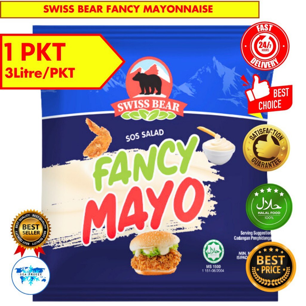 Swiss Bear Fancy Mayonnaise 3kg/PKT | Shopee Malaysia