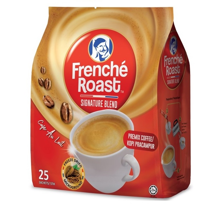 FRENCHE ROAST signature blend PREMIX COFFEE 3in1 15sX 19g | Shopee Malaysia