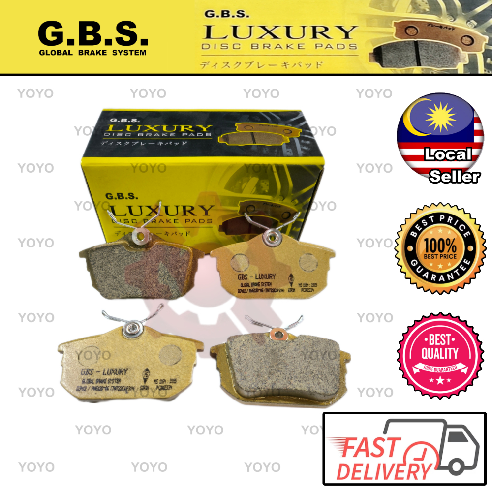 Proton Waja 1.6/1.8 LUXURY (Rear) Brake Pad (6120) | Shopee Malaysia