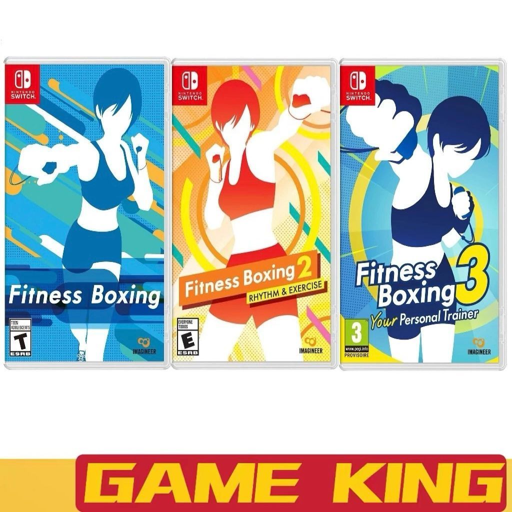 Nintendo Switch Fitness Boxing | 2 RHYTHM & Exercise | 3 Your Personal ...