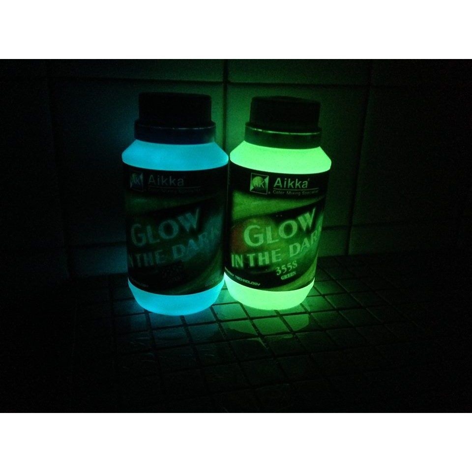 AIKKA GLOW IN THE DARK AK 366S BLUE / AK 355S GREEN MOONLIGHT PAINT ...