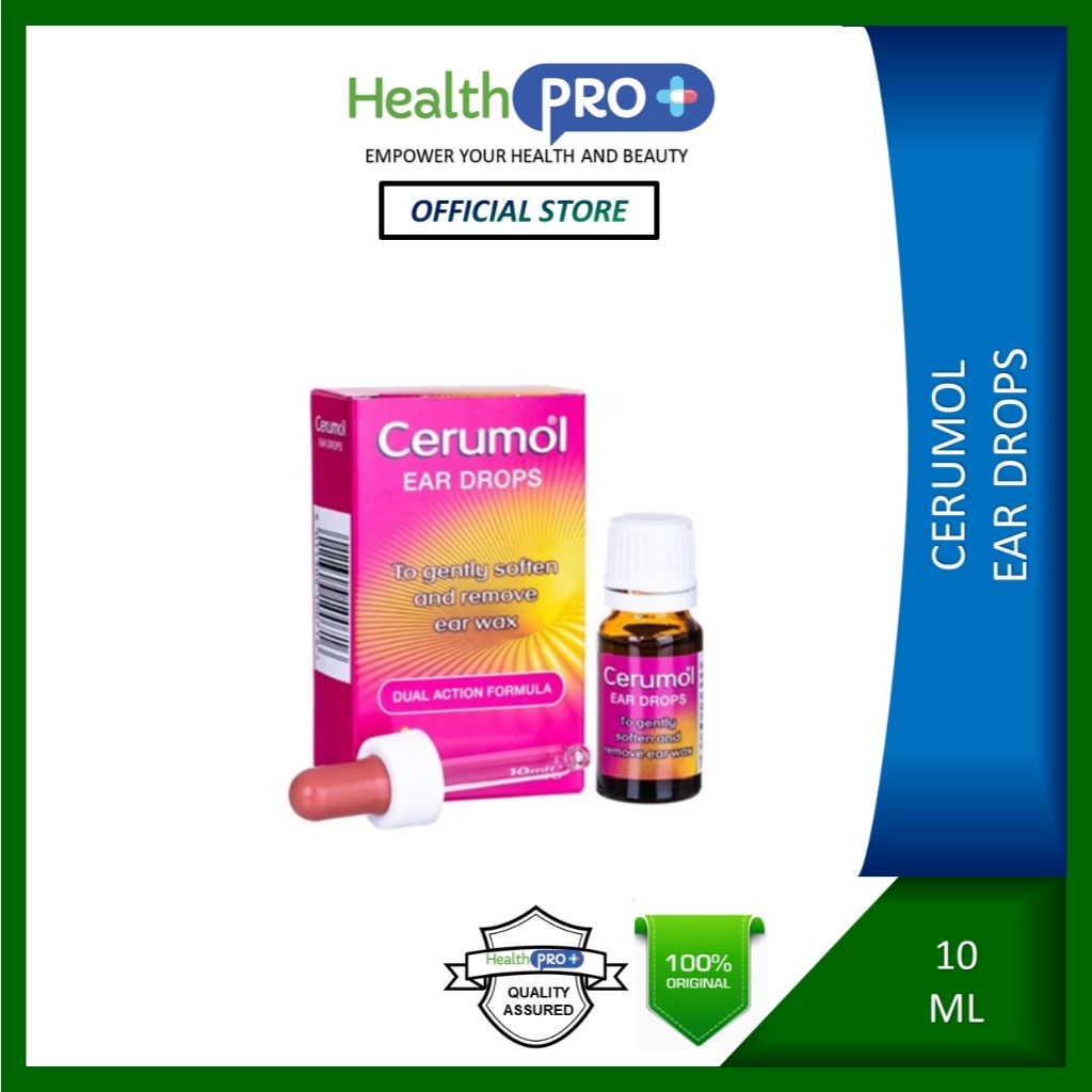 CERUMOL EAR WAX SOFTENER 10ML (BOTTLE) EXPIRY:03/2027 | Shopee Malaysia