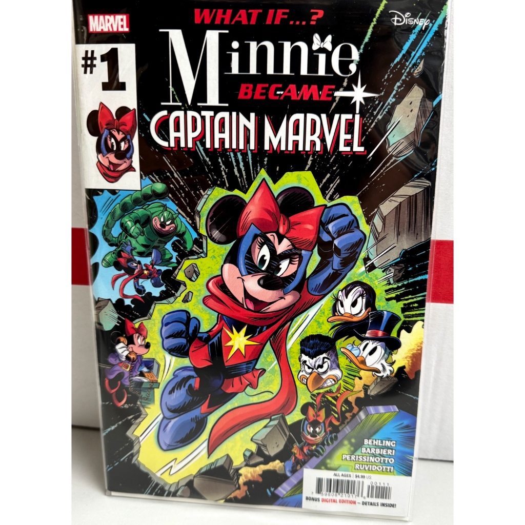 What If Minnie Became Captain Marvel #1 (One-Shot) - MARVEL COMICS ...