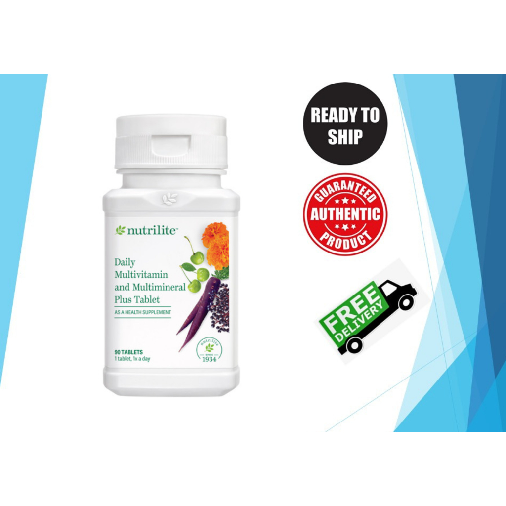Nutrilite Daily Multivitamin and Multimineral Plus Tablet - 90 tab ...