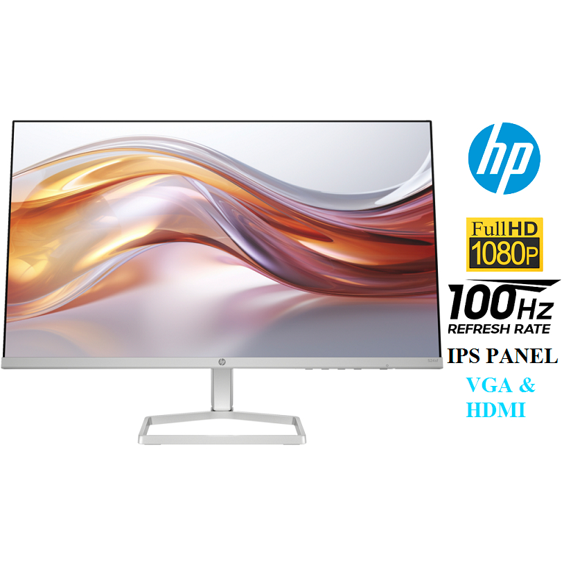 HP Series 5 23.8 inch FHD Monitor - 524sf (94C18AA) | Shopee Malaysia