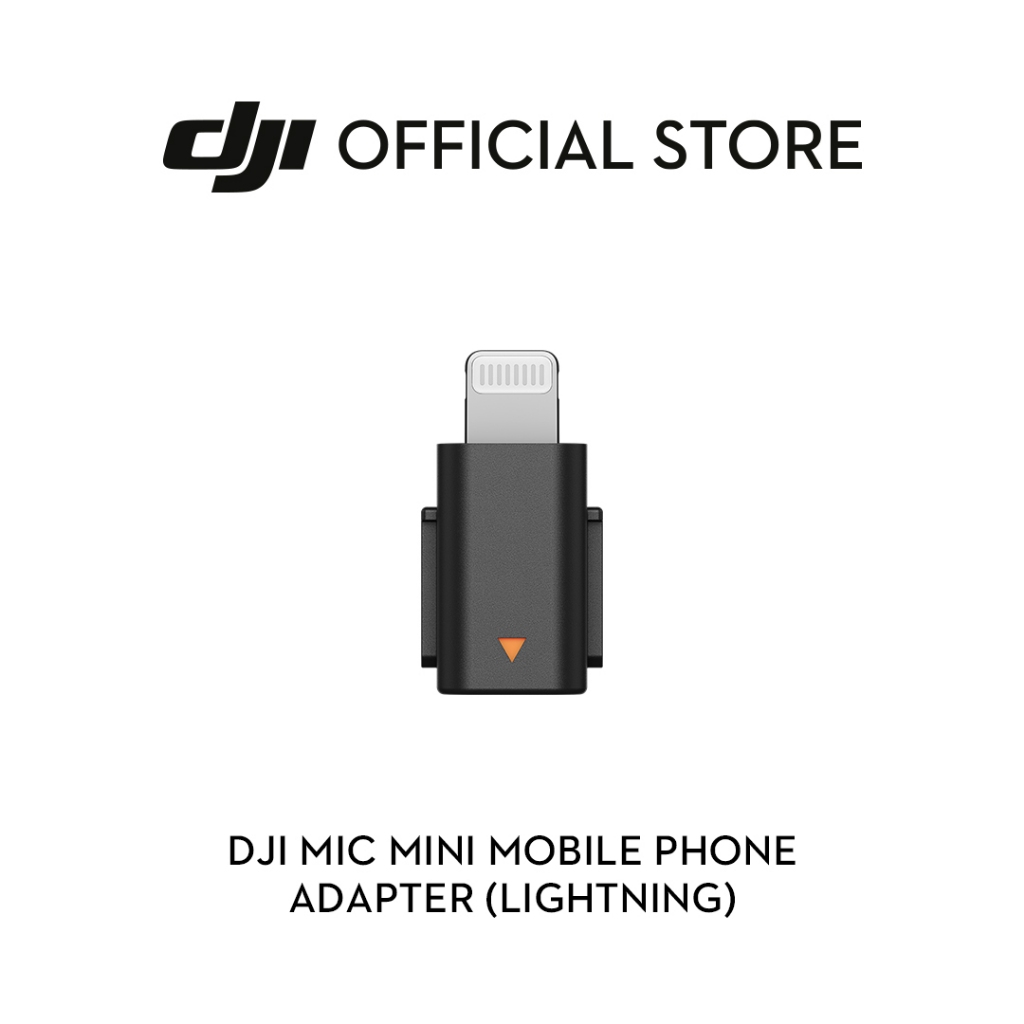 DJI Mic Mini Mobile Phone Adapter (Lightning) | Shopee Malaysia