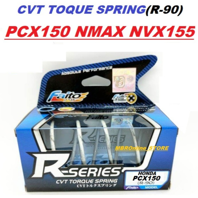 Spring Torque CVT PCX150 NMAX NVX155 1500RPM CVT Torque Spring R-Series ...