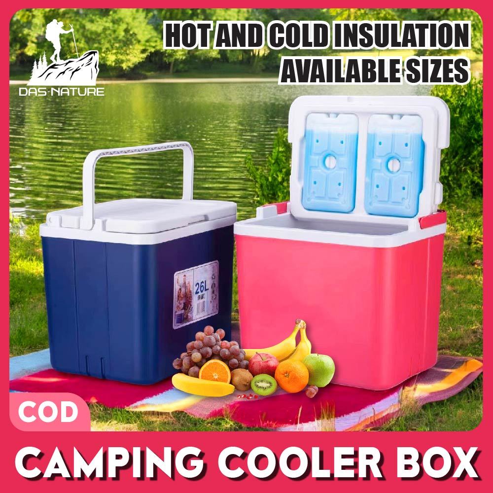 Camping Cooler Box Ice Fishing Box Storage Portable Box out door ...