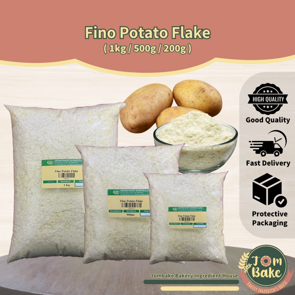 Fino Potato Flake [ 1kg / 500g / 200g ] | Shopee Malaysia
