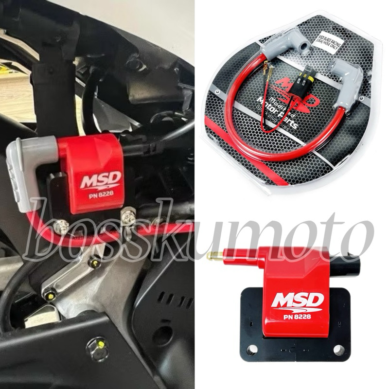 MSD 1 SET UNIVERSAL PLUG COIL BLASTER WITH MSD IGNITION PRODUCT ...