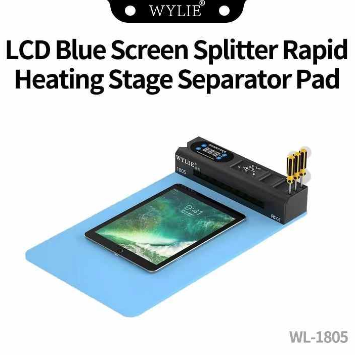 WYLIE WL-1805 LCD Screen Separator With Dust Checking Light 220V/110V ...