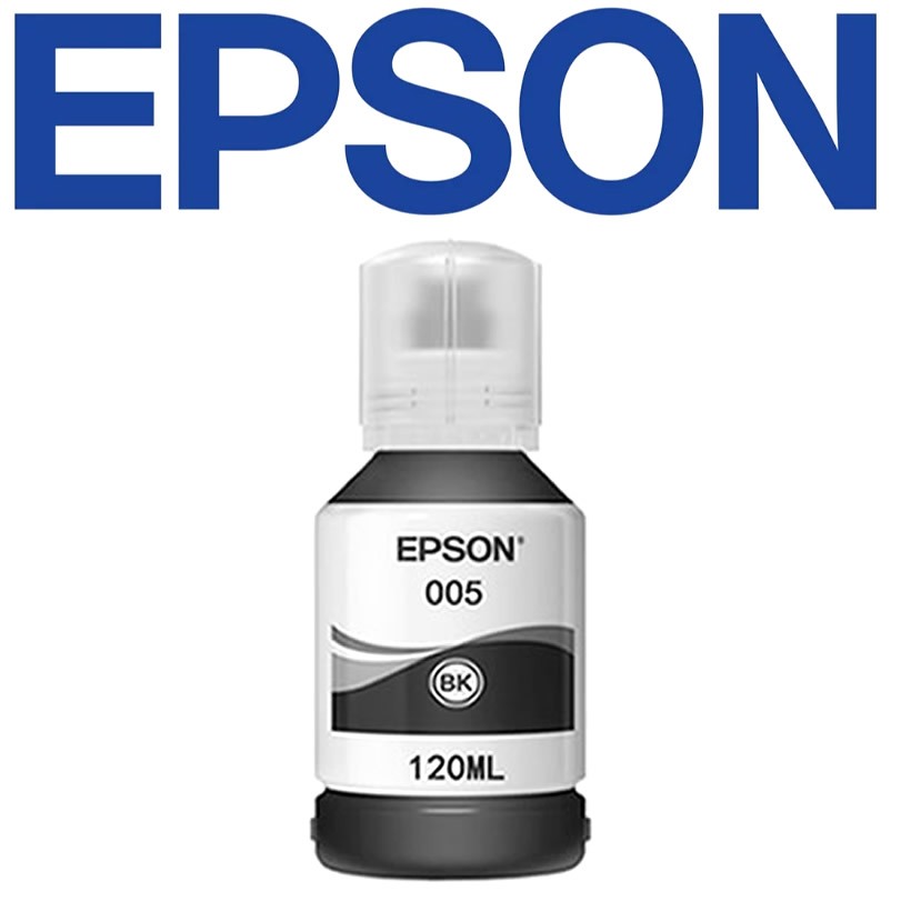 ORIGINAL EPSON 005 BLACK INK BIG 120ML USE FOR M1100 M1120 M1140 M1180 ...