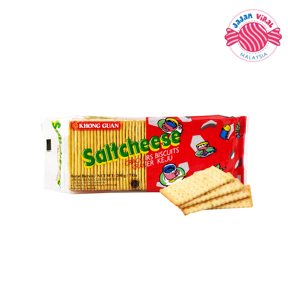 KHONG GUAN SALTCHEESE CRACKER BISCUIT 200G | Shopee Malaysia