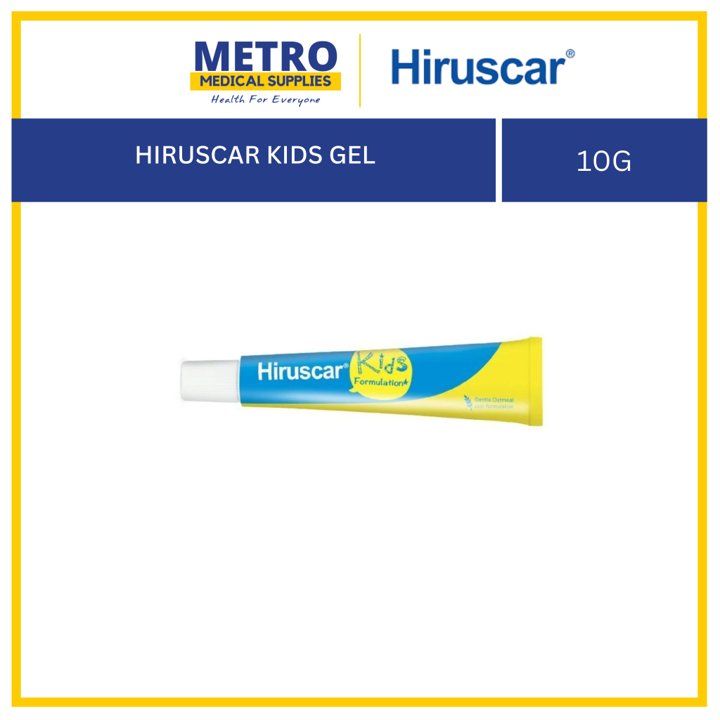 HIRUSCAR Kids Gel 10g | Scar Treatment for Kids | Penjagaan parut untuk ...