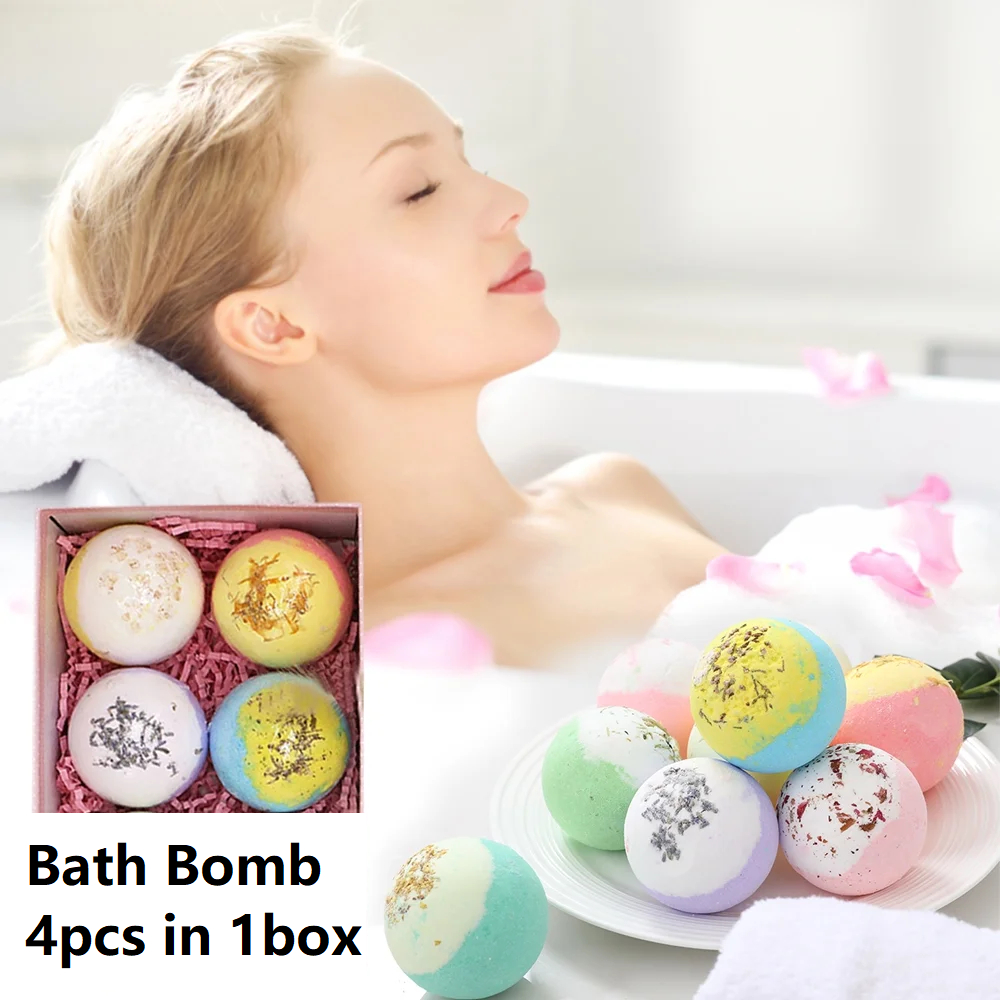 Christmas GIFT Bath Bomb 100g , ORGANIC Bathbomb GIFT SET Bombs Body ...