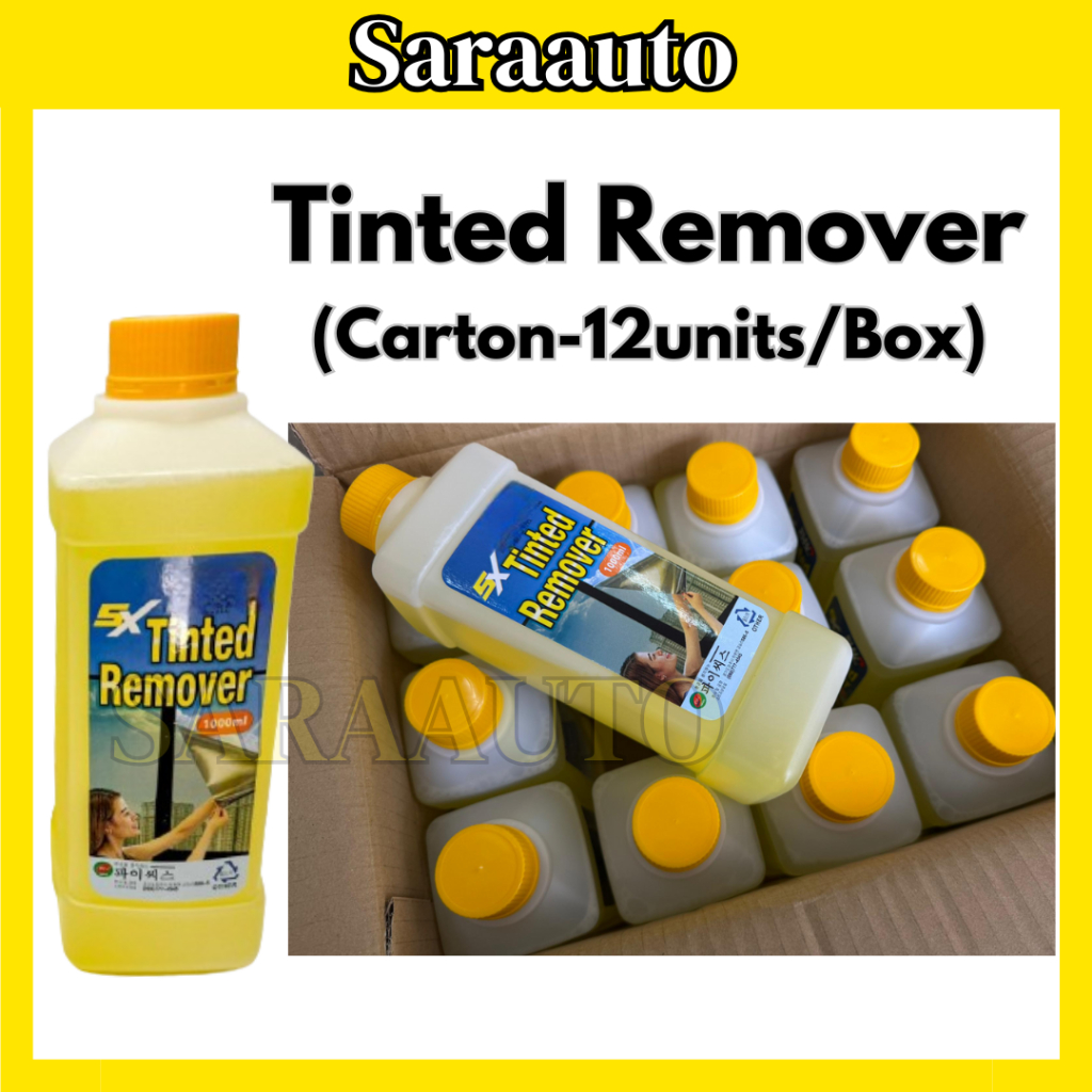 CARTON Tinted Remover Glue Remover Window Sticky Glue 1000ML/Bottle ...