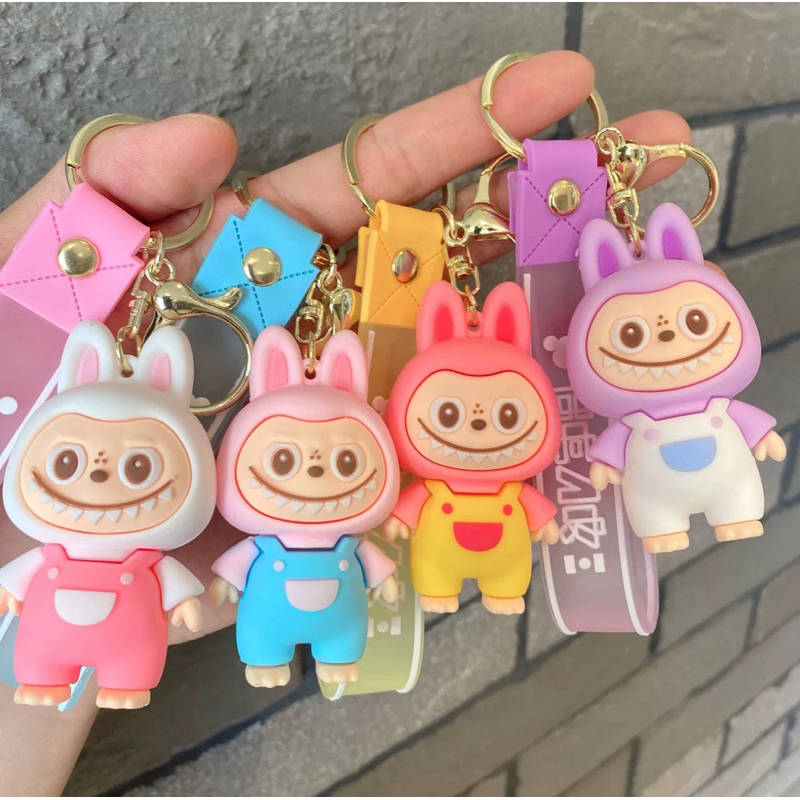 [MALAYSIA SELLER] Keychain Labubu Viral Bag Accessories Mainan Budak ...