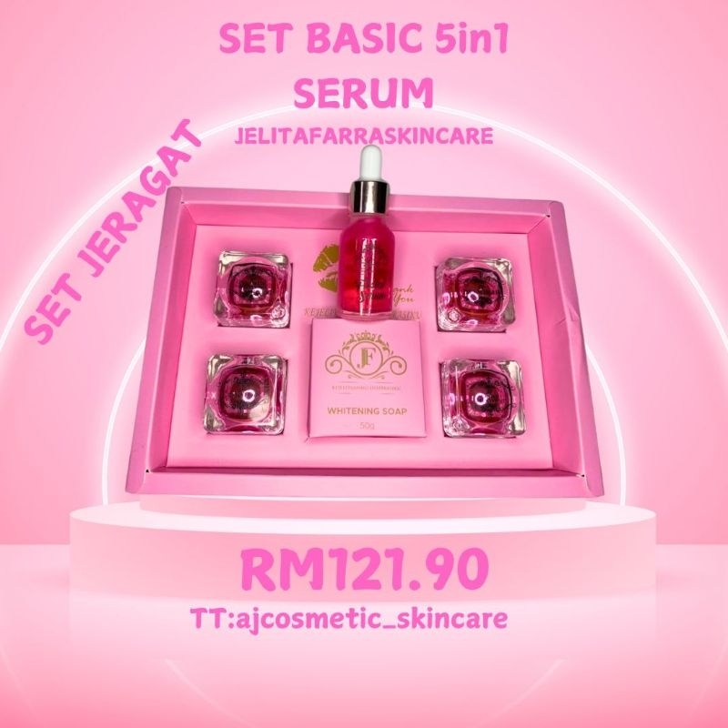 SET JERAGAT(JF 5IN1 + SERUM 1BOTOL) | Shopee Malaysia