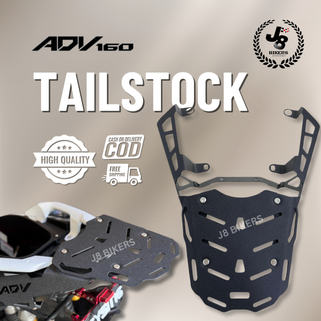 HONDA ADV 160 ADV160 TAILSTOCK HEAVY DUTY TOPBOX MONORACK TOP BOX RACK ...