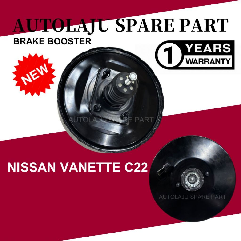 NISSAN VANETTE C22 BRAKE BOOSTER SERVO PUMP HIGH QUALITY 1 YEAR ...