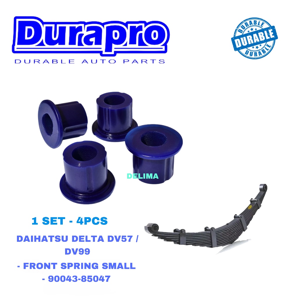 DURAPRO Polyurethane Daihatsu DELTA DV57 DV99 Front Leaf Spring BUSH ...
