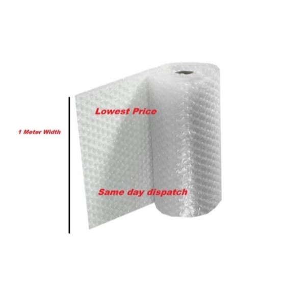 Bubble Wrap Double Layer 1 Meter x 1 Meter (100cm x 100cm) | Shopee Malaysia