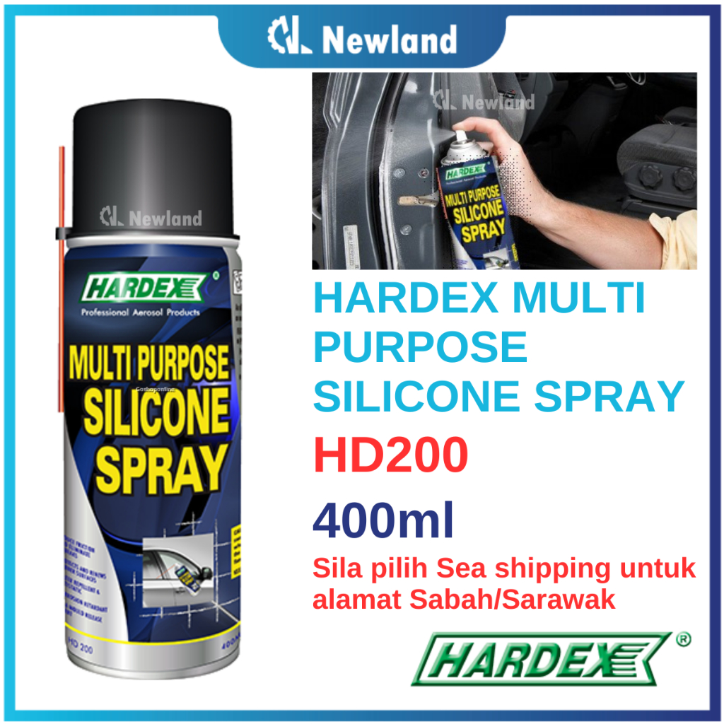 Hardex Silicone Spray / Silicon Spray for Car / Spray Getah Tingkap ...