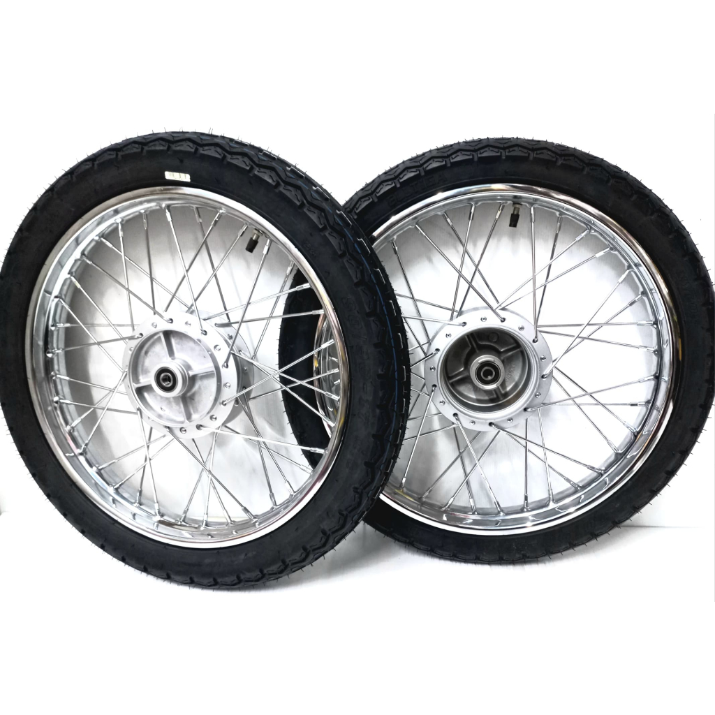Honda EX5 Dream Wave100 Set Rim Steel Wheel Union 160X17, SYS Hub ...