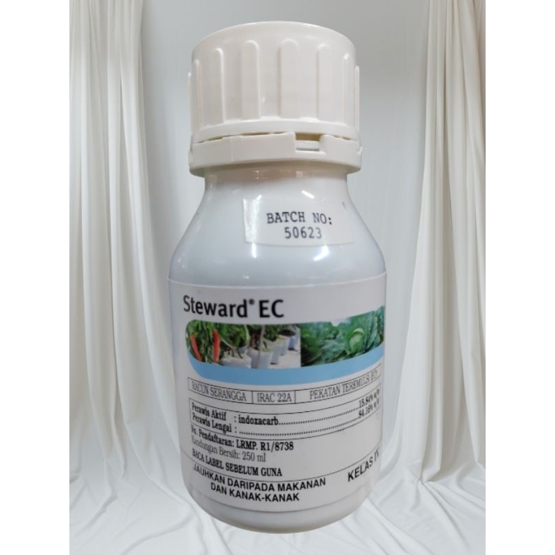Steward EC 250ml Indoxacarb 15.84% Racun Pelbagai Jenis Ulat | Shopee ...