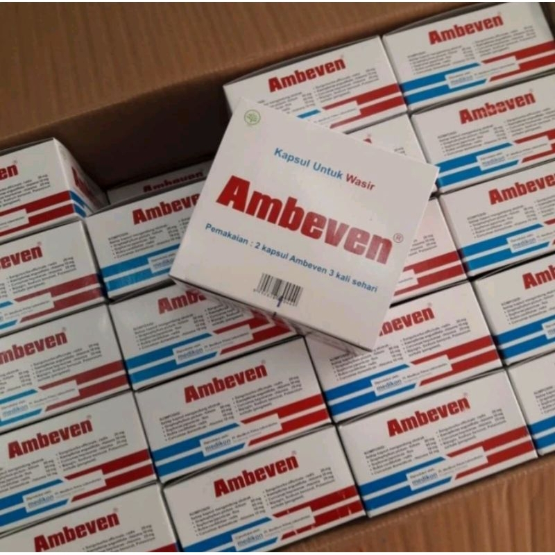 AMBEVEN KAPSUL BUASIR HARGA 1 BOX | Shopee Malaysia