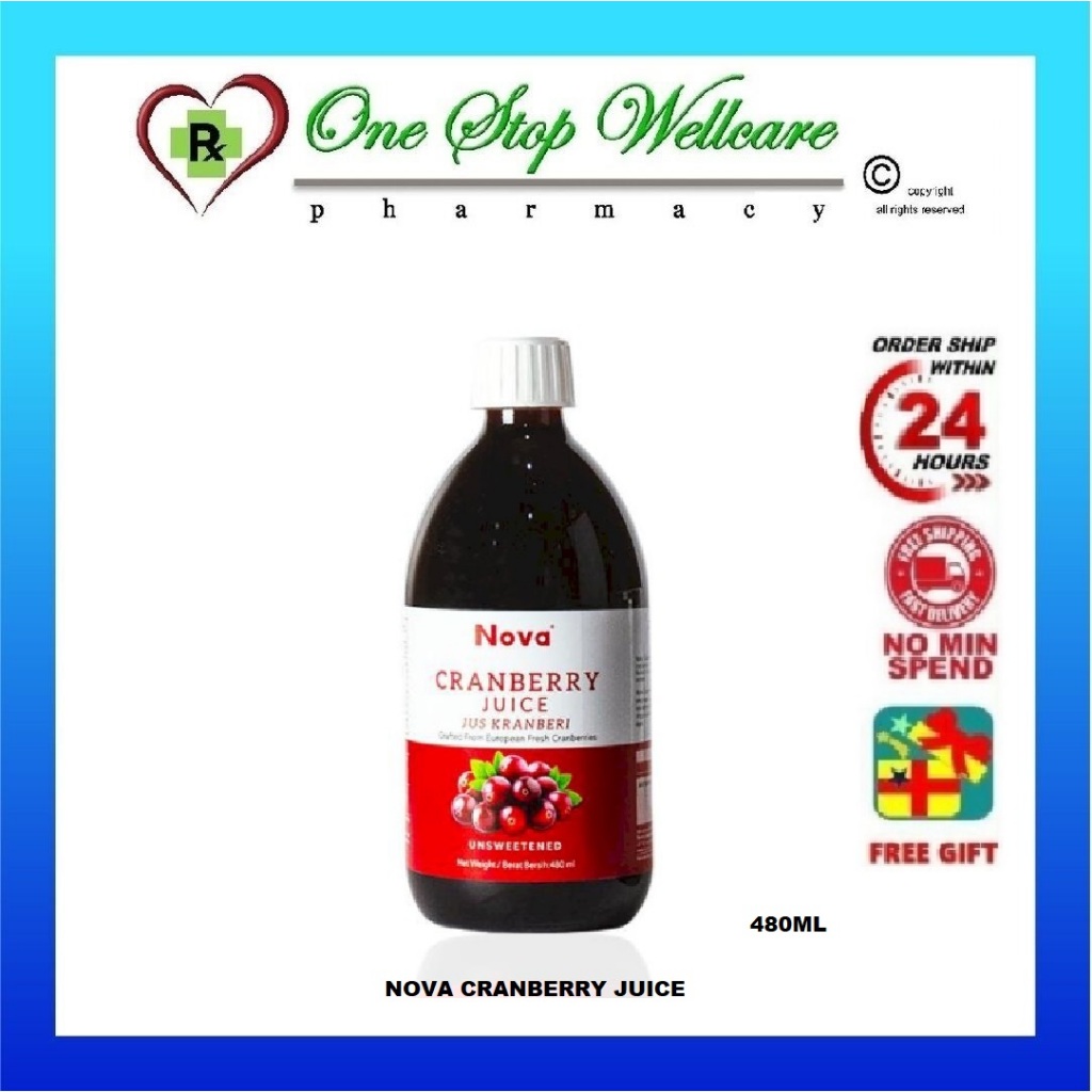 NOVA CRANBERRY JUICE 480ML (EXP:04/2026) | Shopee Malaysia