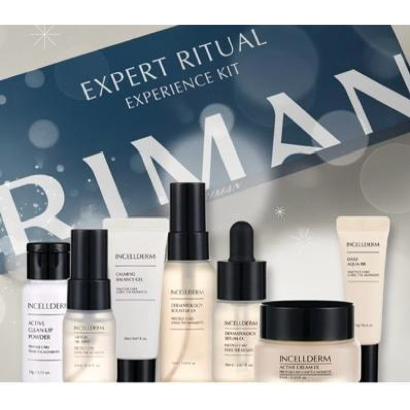 RIMAN Korea - INCELLDERM 100% Original - Limited Edition Travel Kit / First Trial Kit 7pcs Set ...
