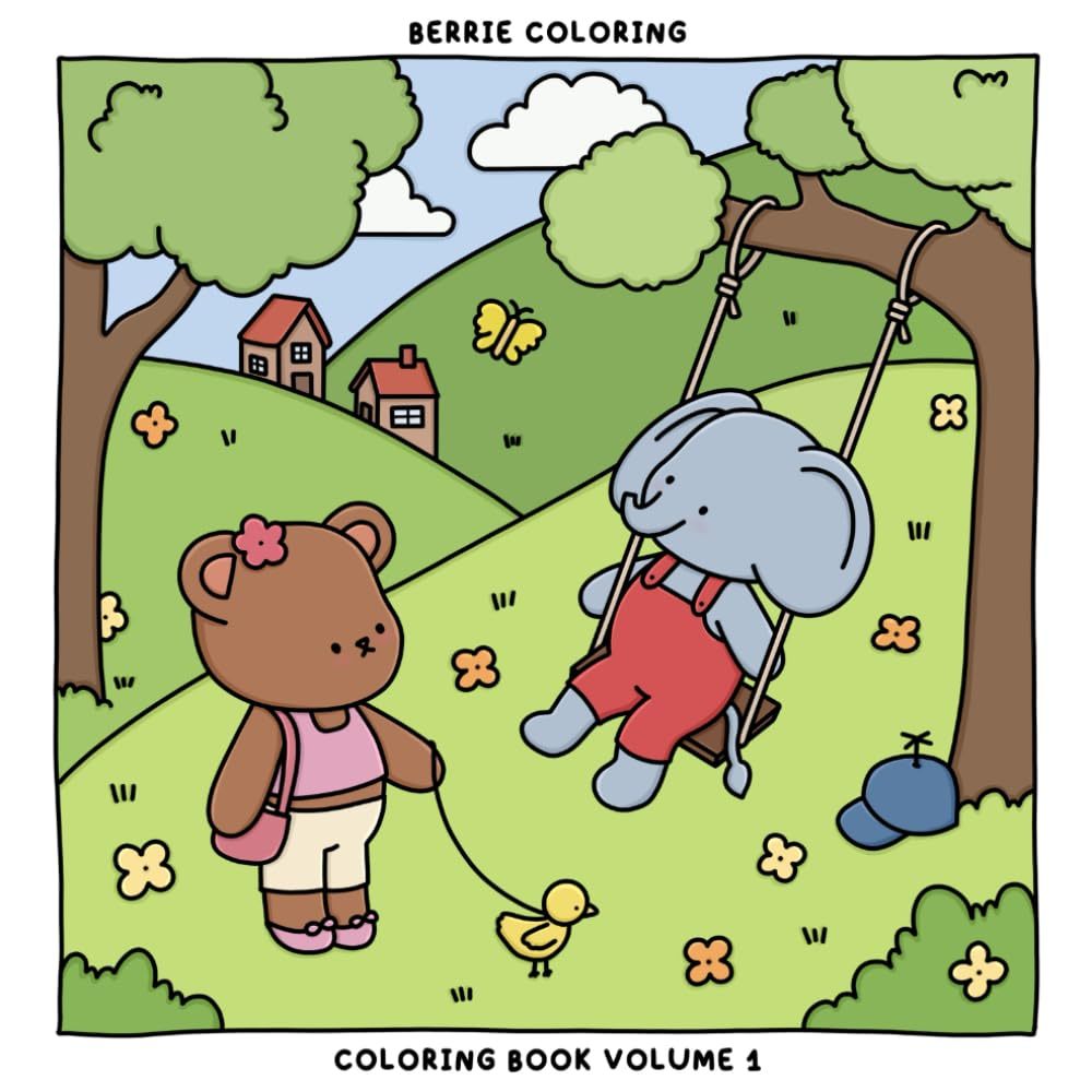 Colouring Book | PDF Version | Berrie Colouring (Summer Edition ...