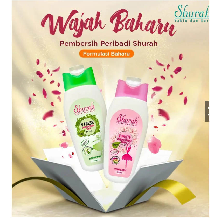 Shurah Pembersih Peribadi Wanita 200ml | Shopee Malaysia