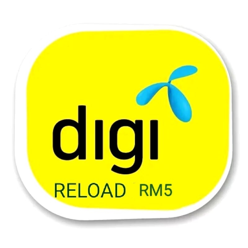 Topup DiGI TERUS MASUK RM5 | Shopee Malaysia