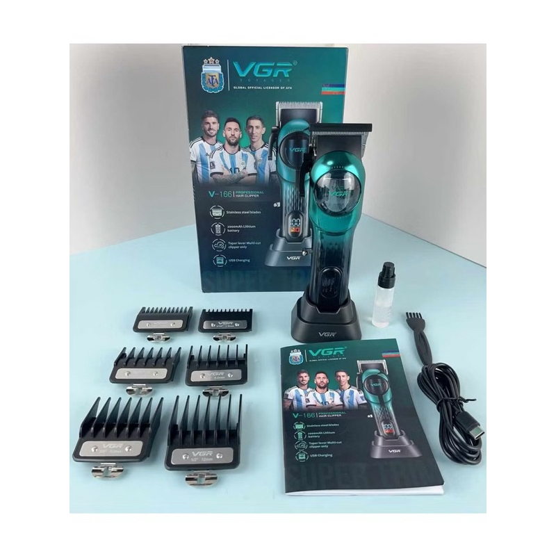 Original VGR V166 Adjustable Haircut Machine Hair Clipper Magnetic ...