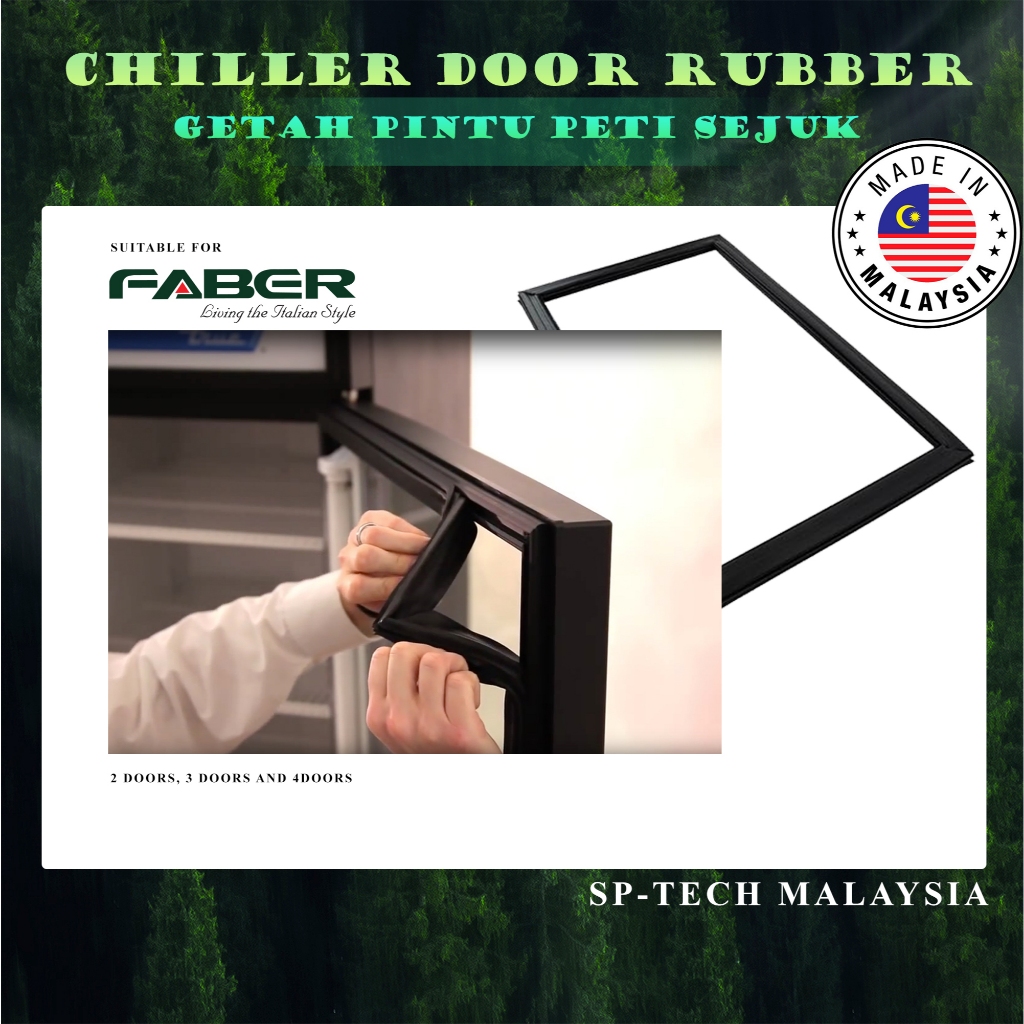 FRESCO SC360 FABER SHOWCASE CHILLER DOOR RUBBER SEAL PINTU GETAH PETI ...