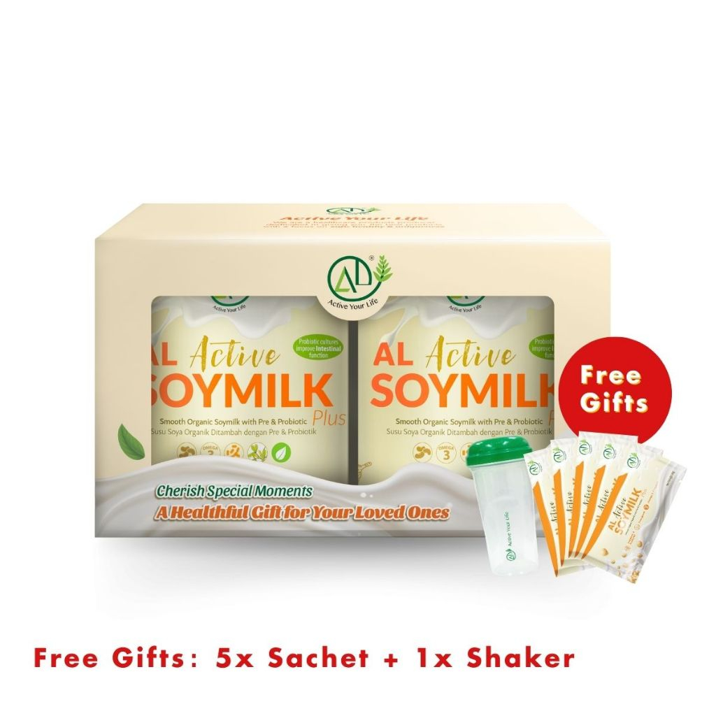 Activelife Active Soymilk Plus Gift Pack + Free Gift (Limited Time Only) | Shopee Malaysia