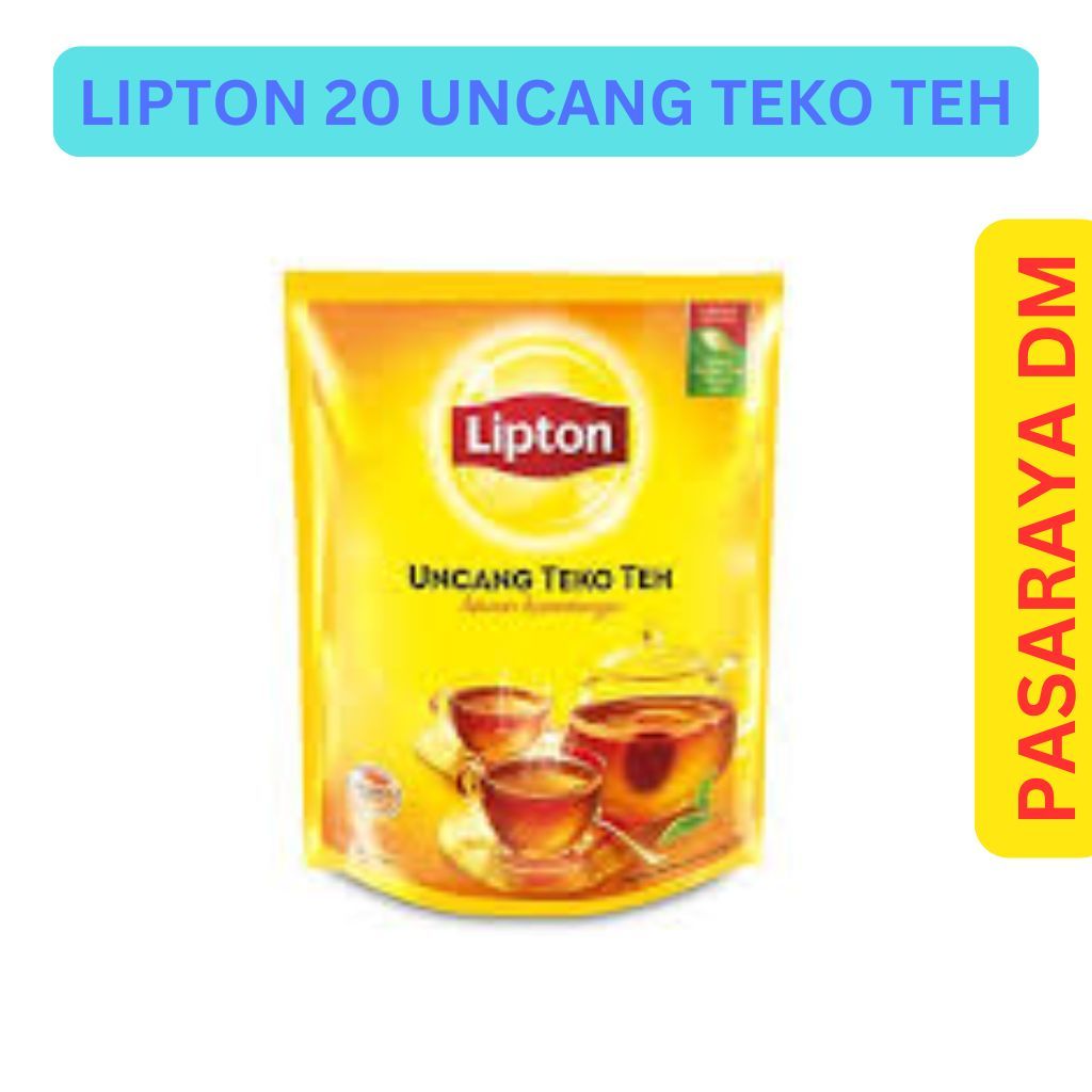 Lipton 20 Uncang Teko Teh (TEKO TEA LIPTON 20 UNCANG) | Shopee Malaysia