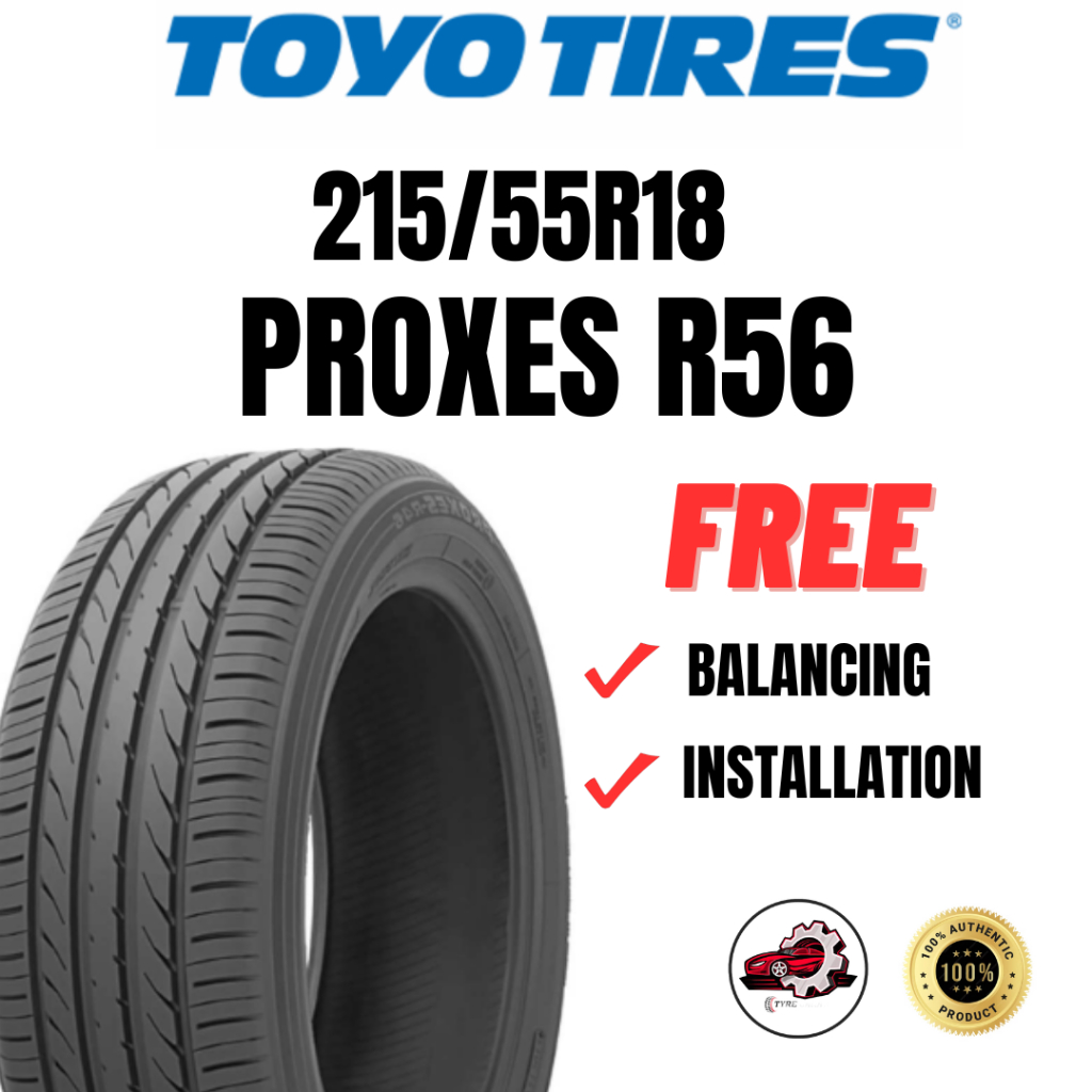 215/55R18 TOYO PROXES R56 (MADE IN JAPAN) | Shopee Malaysia