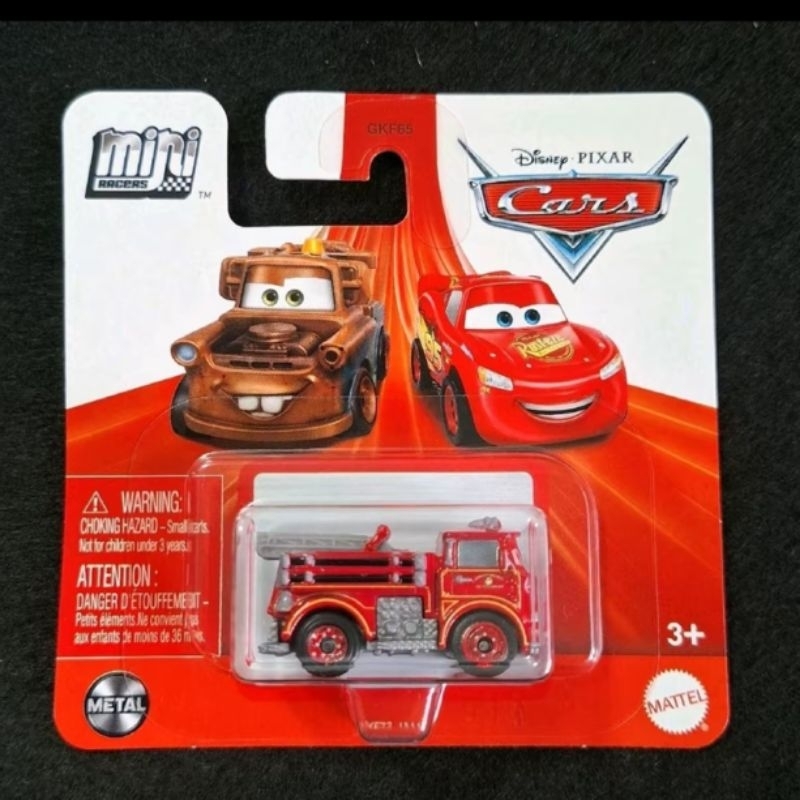 Disney Car Pixar Mini Racers Red Fire Truck | Shopee Malaysia