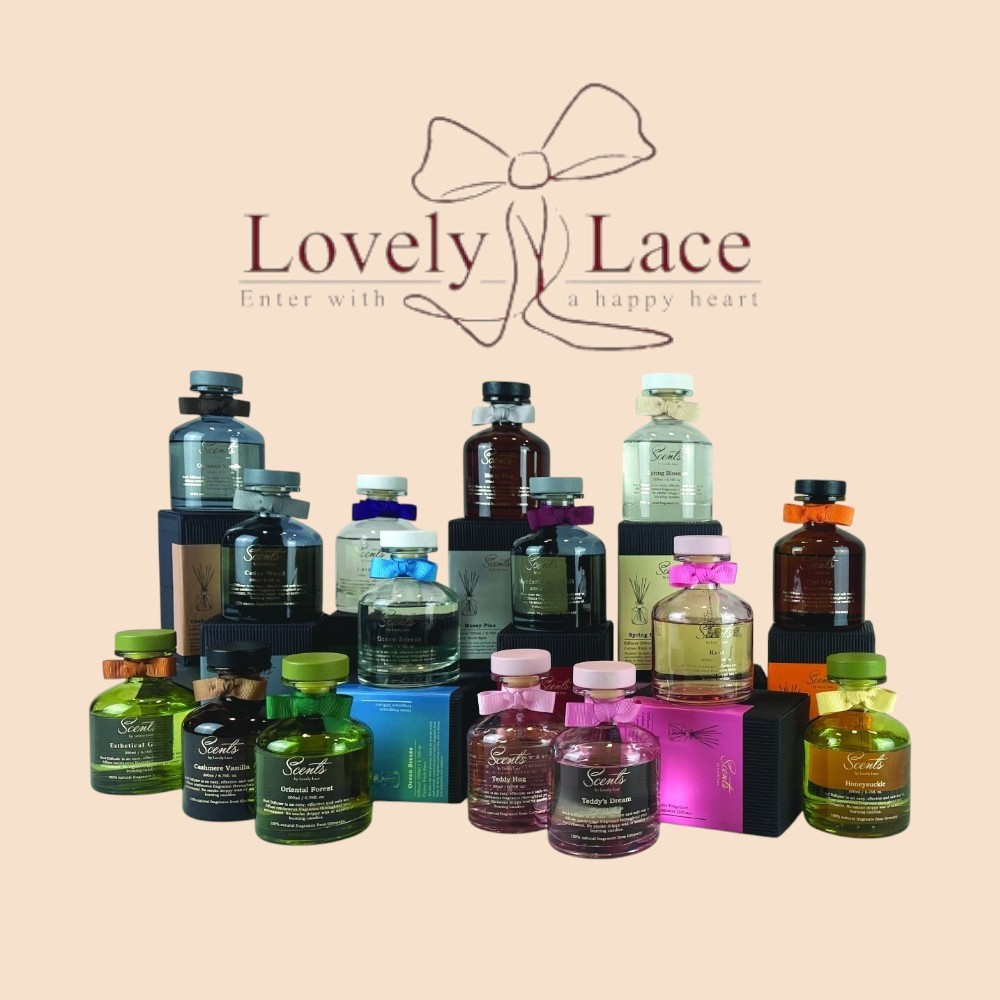 Lovely Lace Scents Reed Diffuser with Stick 200ml | Shopee Malaysia