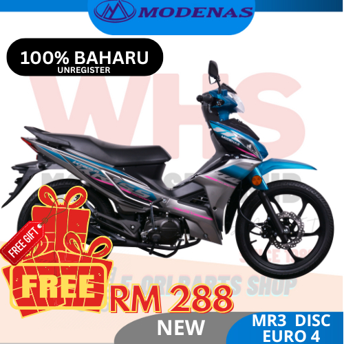 Modenas KRISS MR3 V3 Euro 4 DISC Brake - (UNREGISTER / INTERCHANGED ...