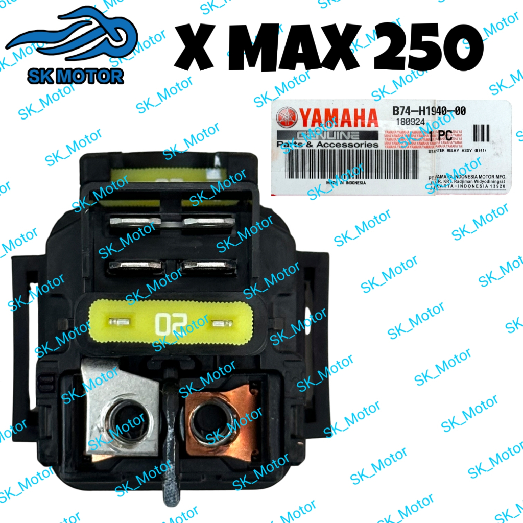 Yamaha X MAX 250 XMAX X-MAX Original Starter Relay Assy B74-H1940-00 ...