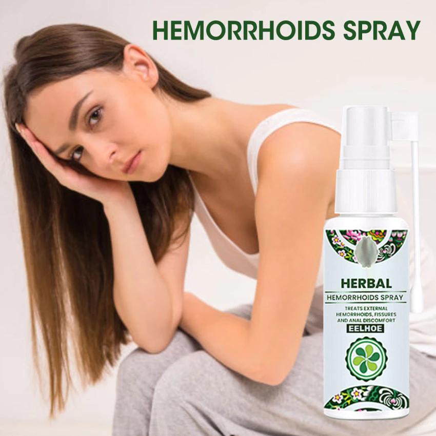 Herbal Hemorrhoids Spray Anti-Itchy Hemorrhoids Spray Effective Herbal Ingredient Semburan ...