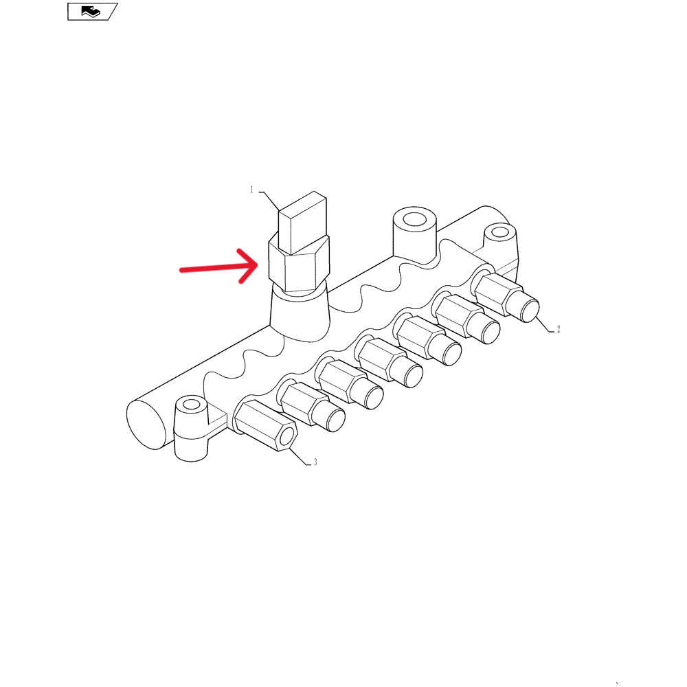 DENSO 499000-6131/VHS227621070 ISUZU 4HK1/HINO J05E COMMON RAIL SENSOR ...