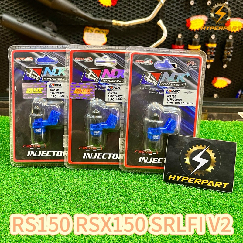 NLK PERFORMANCE RACING FUEL INJECTOR HONDA RS150 RSX150 SRL FI V2 140CC ...