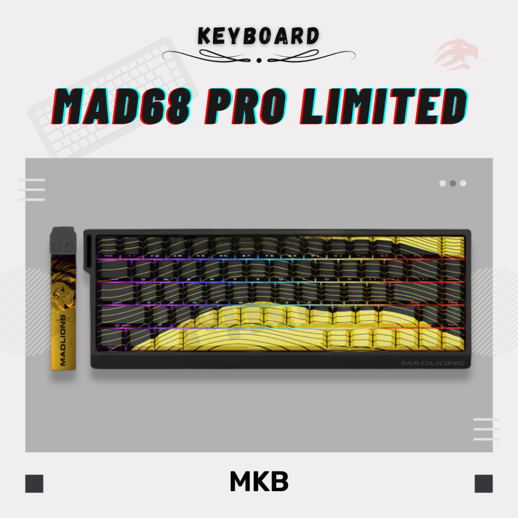 OEM Madlions HE 8000Hz Polling Rate Adjustable Actuation Rapid Keyboard ...