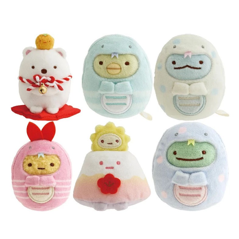 Japan San-X Sumikko Gurashi Mini Plush Doll Soft Toy (New Year / Snake ...